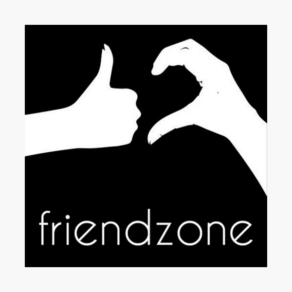 "Friendzone Logo !!!" Photographic Print by bataha | Redbubble