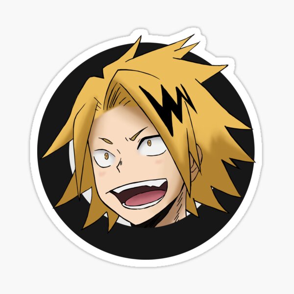"Kaminari Denki" Sticker for Sale by sarahwyt | Redbubble