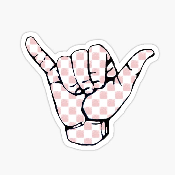 "Cute hand symbol " Sticker for Sale by ciahcourtney | Redbubble
