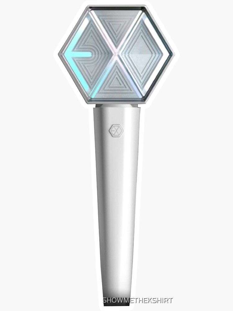 EXO Lightstick Ver 3 EXO Sticker for Sale by SHOWMETHEKSHIRT Redbubble