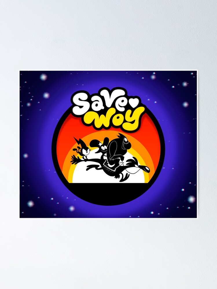 "Save WOY emblem" Poster for Sale by Margo-sama | Redbubble