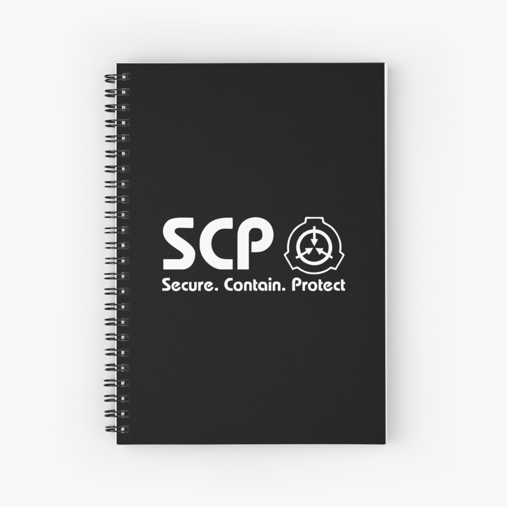 "Scp Foundation logo" Spiral Notebook by kendorich | Redbubble