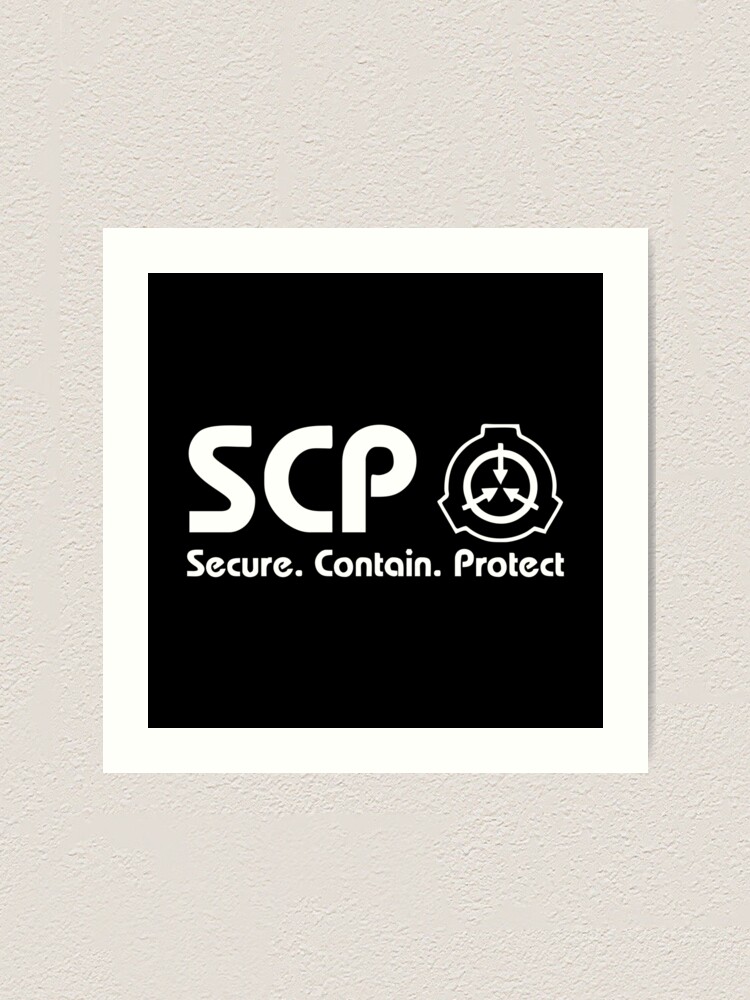 "Scp Foundation logo" Art Print by kendorich | Redbubble
