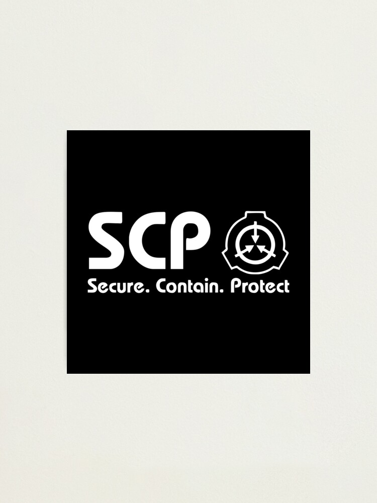 "Scp Foundation logo" Photographic Print by kendorich | Redbubble