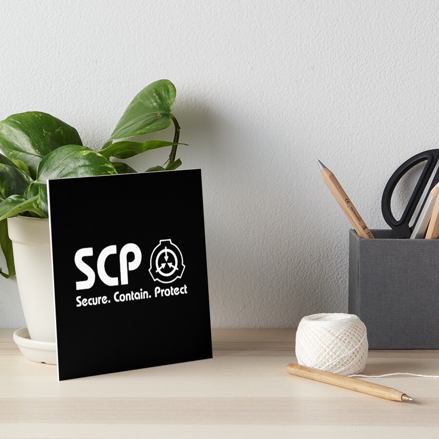 "Scp Foundation logo" Art Board Print by kendorich | Redbubble
