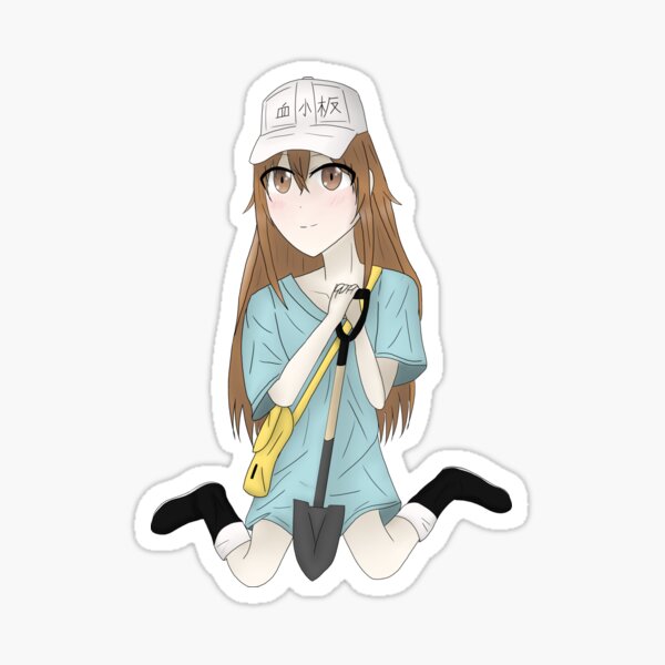 "Platelet from Cells at Work" Sticker by Byss2 | Redbubble