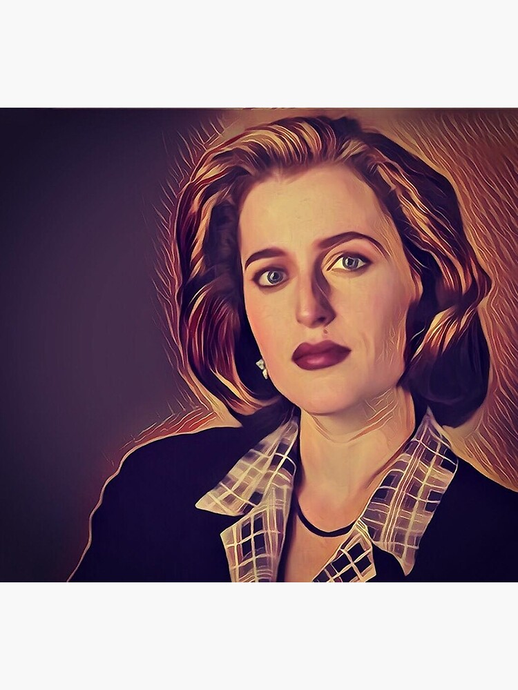 "Scully from X-Files" Poster for Sale by TheisDeschain | Redbubble