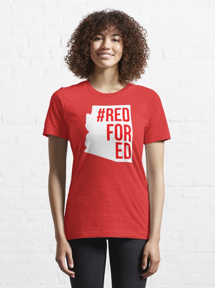 "Red For Ed" T-shirt by johnfreytag | Redbubble