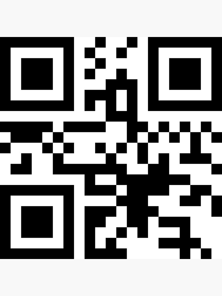 "QR Code I love you" Poster by sanseffort | Redbubble