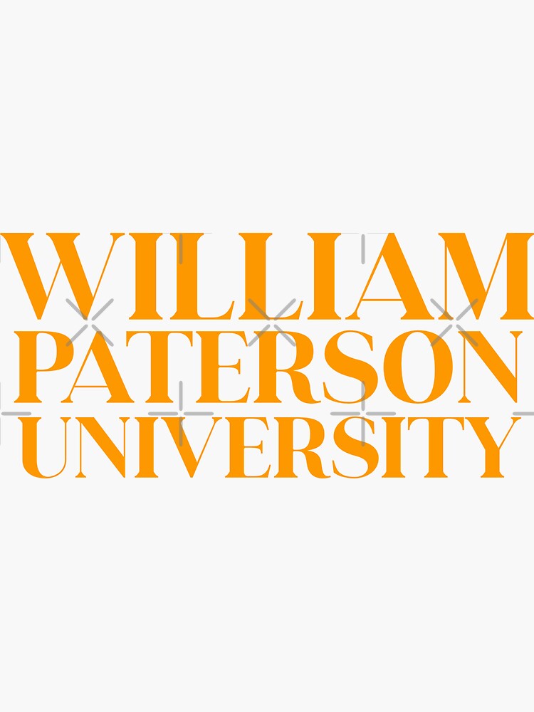 "william paterson university" Sticker by danielleblack04 | Redbubble