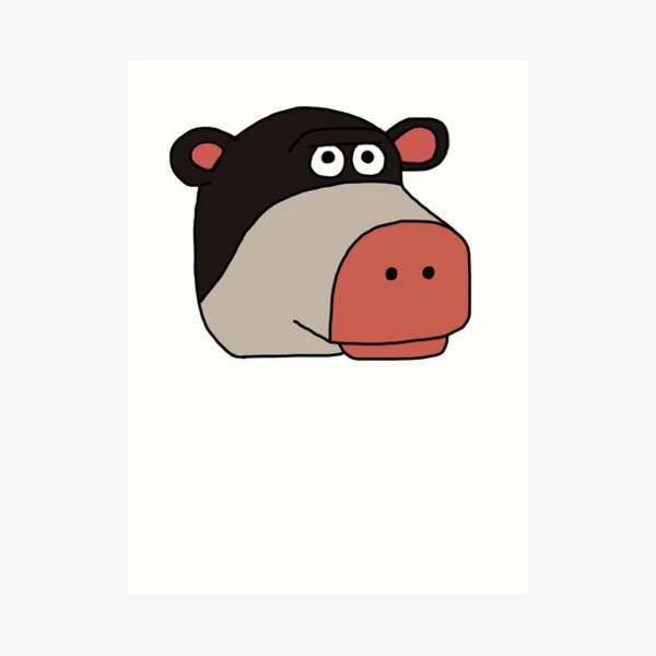 Perhaps Cow Wall Art | Redbubble