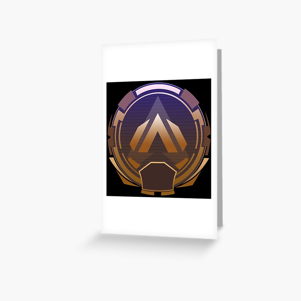 "Apex Legends Gold League" Greeting Card by LutzieCreations | Redbubble
