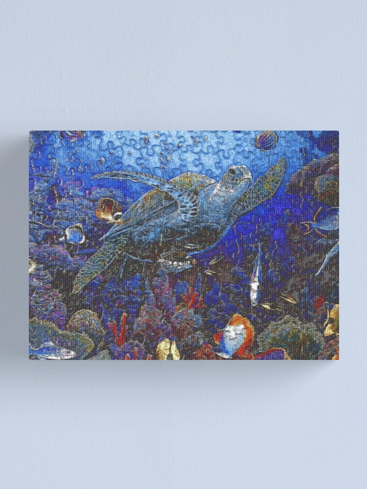 "Touche' Turtle" Canvas Print for Sale by wiscbackroadz | Redbubble