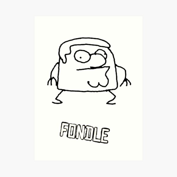 "CALLMECARSON jackbox - fondle" Art Print by JACKoconnorTV | Redbubble