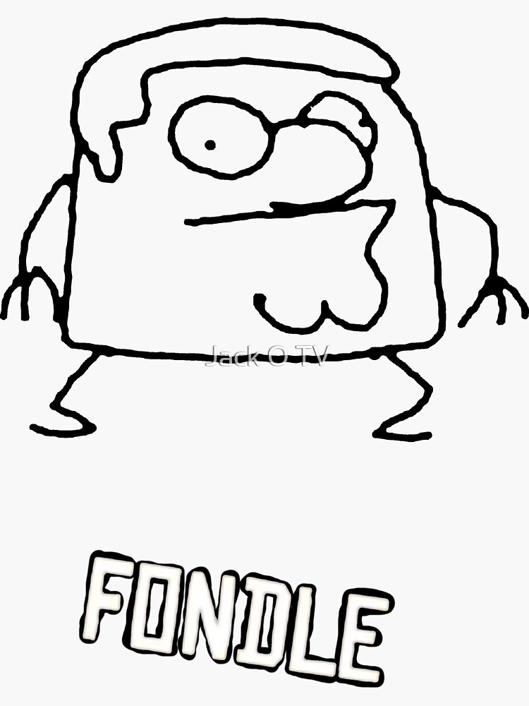 "CALLMECARSON jackbox - fondle" Sticker by JACKoconnorTV | Redbubble