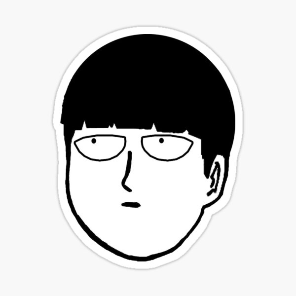 "Mob (Face)" Sticker for Sale by I-Iero | Redbubble