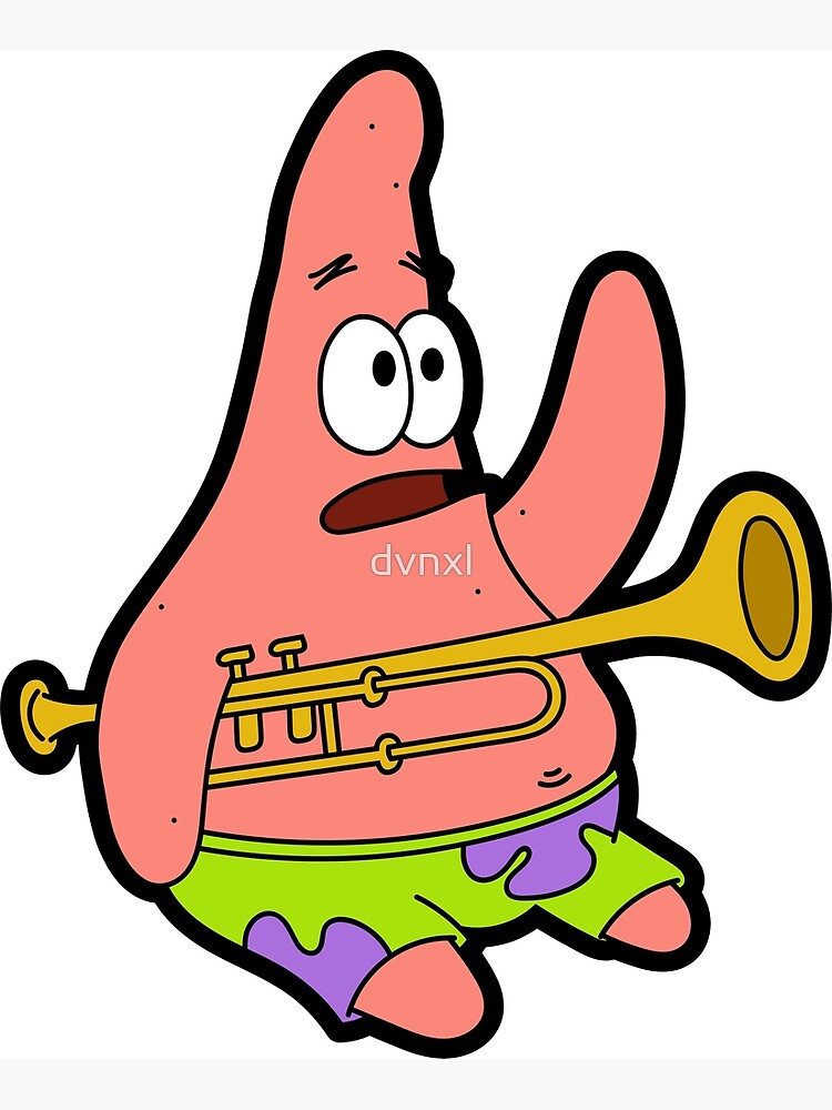 "Is Mayonaise an Instrument? Patrick Star, SpongeBob SquarePants" Art ...