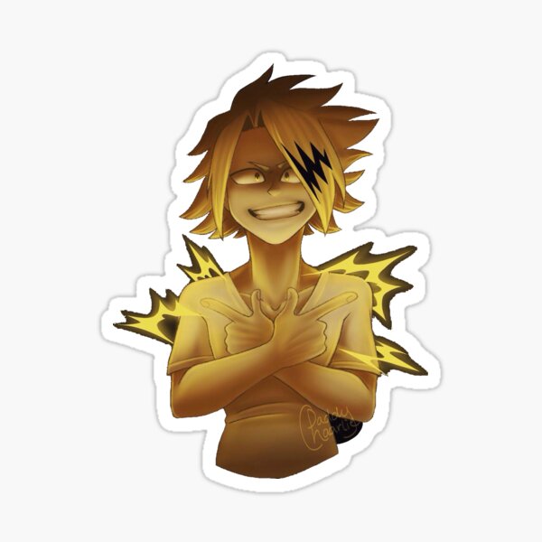 "kaminari denki" Sticker by daddycharu | Redbubble