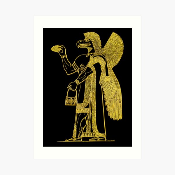 Anunnaki Wall Art | Redbubble