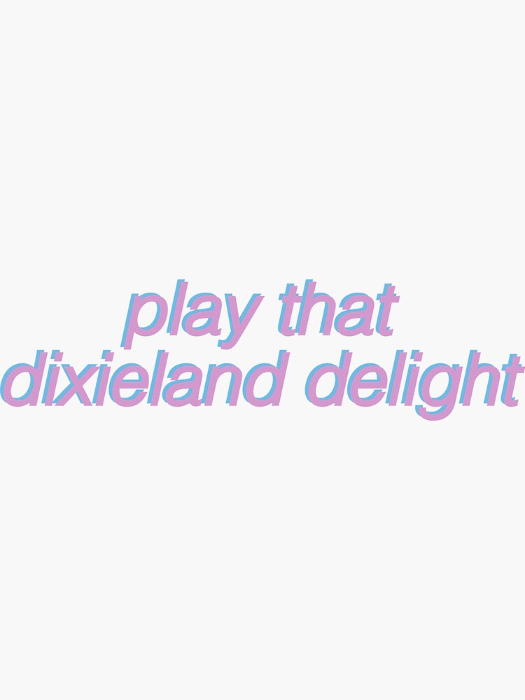 "dixieland delight country music alabama" Sticker for Sale by ...