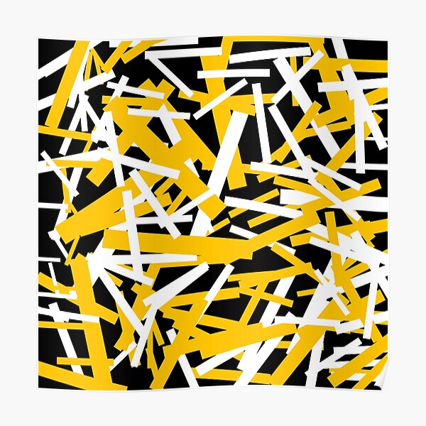 "Exploded Crosswalk by Mautner Design" Poster by mautnerdesign | Redbubble