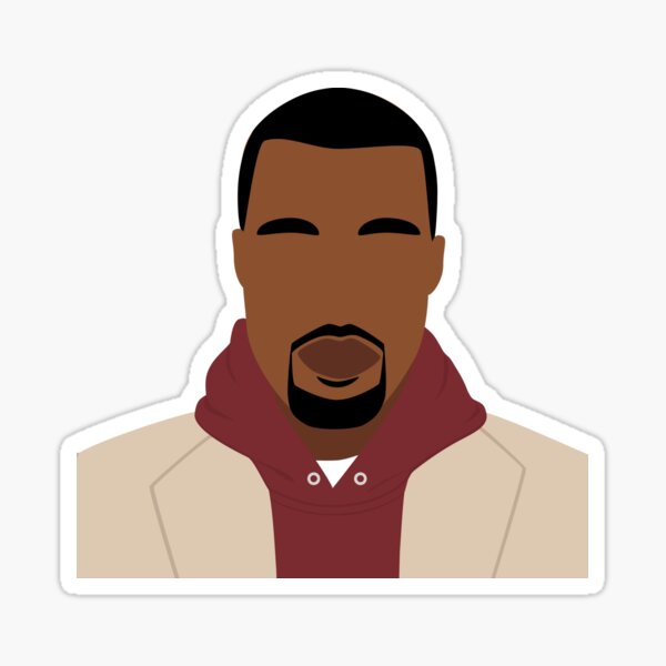 Sticker: Kanye West | Redbubble