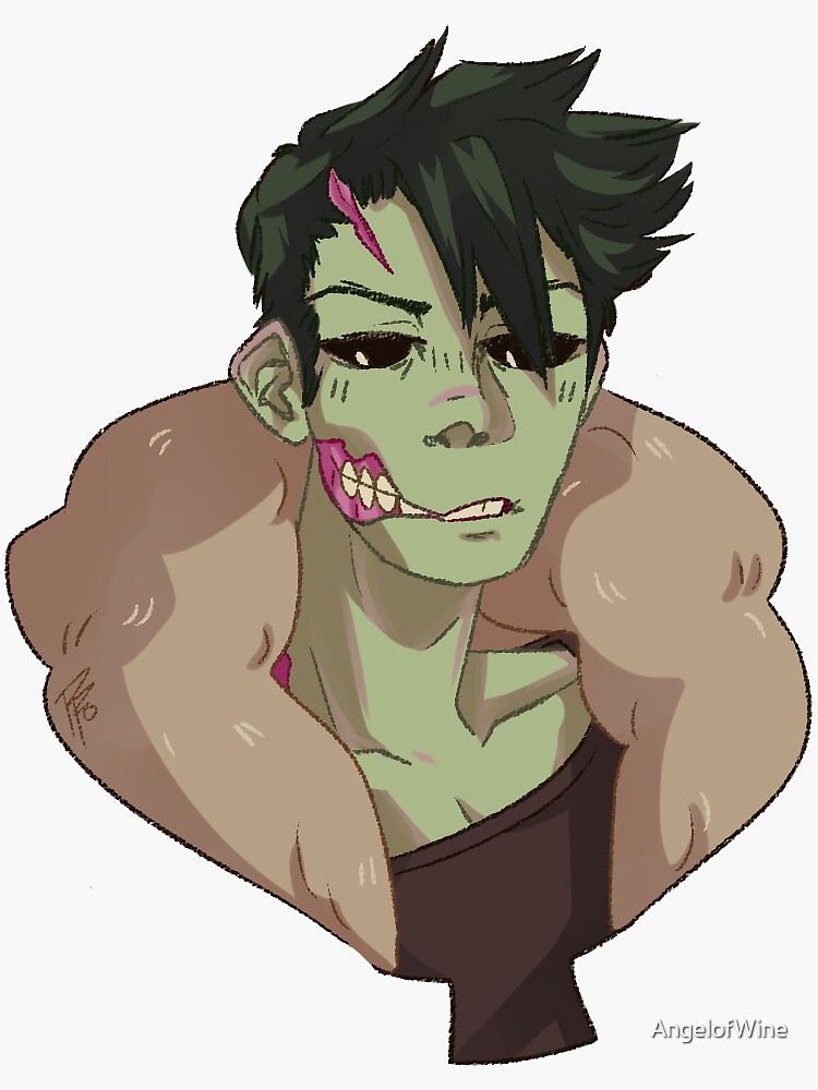 "Brian Yu - Monster Prom" Sticker for Sale by AngelofWine | Redbubble