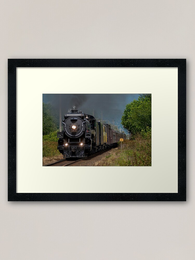 "The Canadian Pacific Steam Train - CP 2816 east of Agassiz British ...