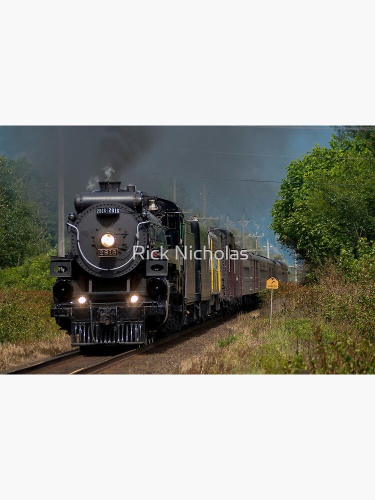"The Canadian Pacific Steam Train - CP 2816 east of Agassiz British ...