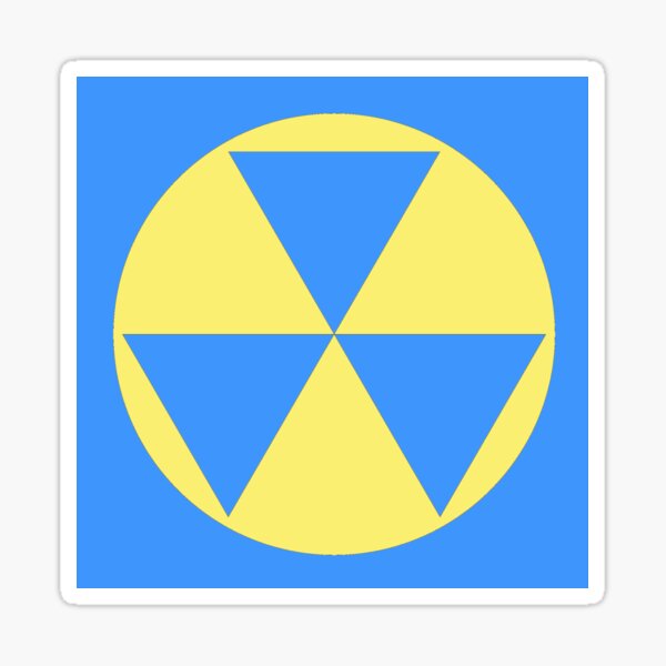 "Fallout logo" Sticker by alsorace | Redbubble