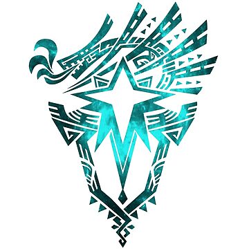 "Monster Hunter World: Iceborne - Logo (Galaxy Design)" Poster for Sale ...