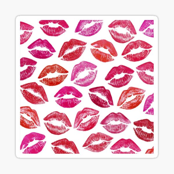 "Kisses " Sticker for Sale by HippieShake | Redbubble