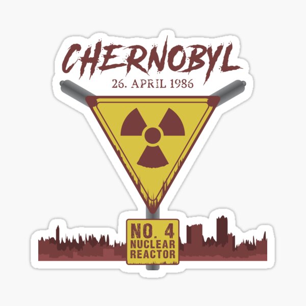 "Chernobyl" Sticker by togin | Redbubble