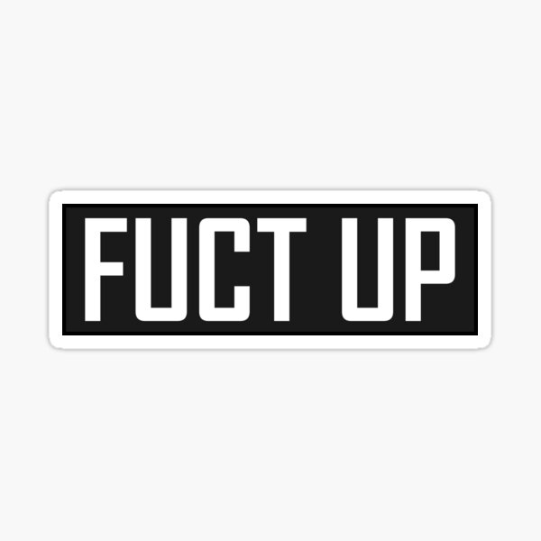 Fuct Stickers | Redbubble