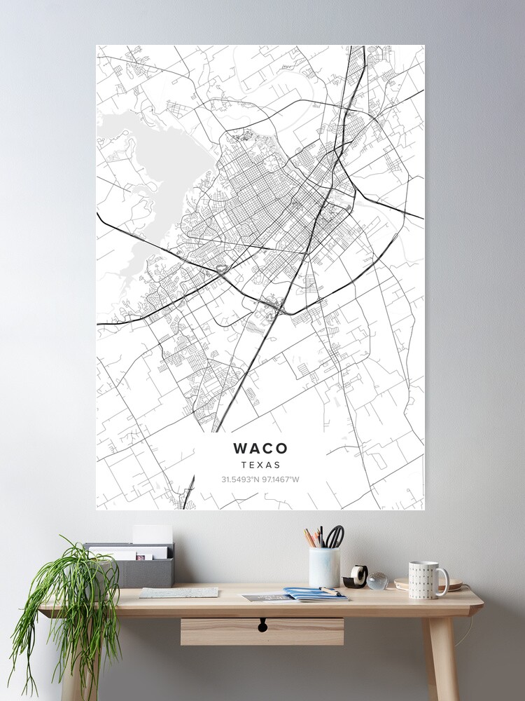 Printable Street Map Of Waco