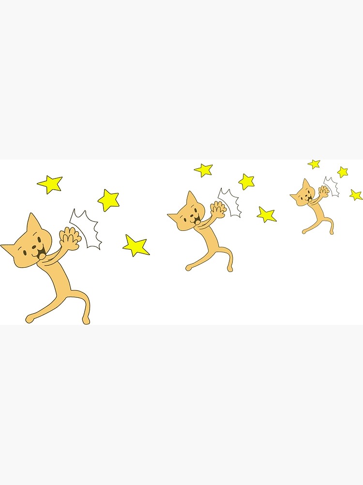 "Cat Clap" Poster for Sale by hexmaniacsoph | Redbubble