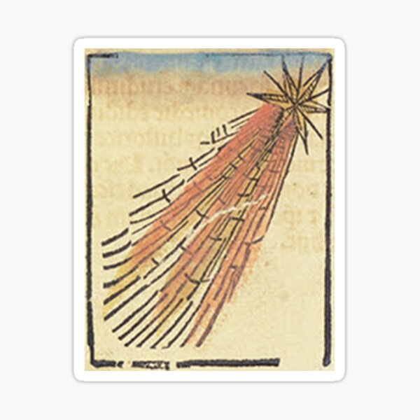 "Ancient Comet" Sticker for Sale by bapope13 | Redbubble
