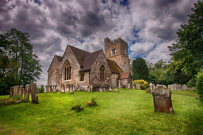"St Margaret Addington" by Dave Godden | Redbubble