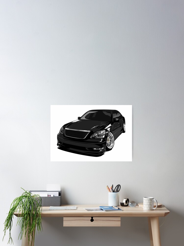 "Stanced LS430 Artwork" Poster for Sale by l13psna | Redbubble