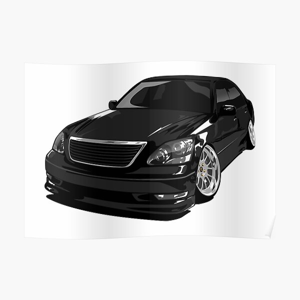 "Stanced LS430 Artwork" Poster for Sale by l13psna | Redbubble