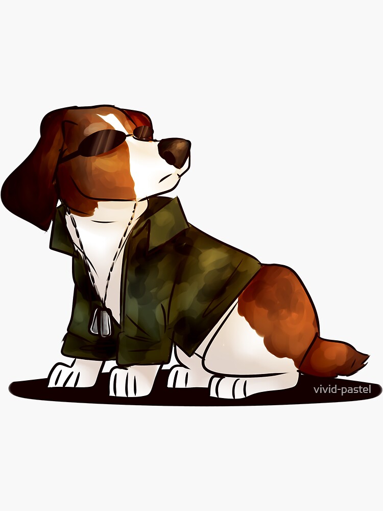 "Sarge" Sticker by vivid-pastel | Redbubble