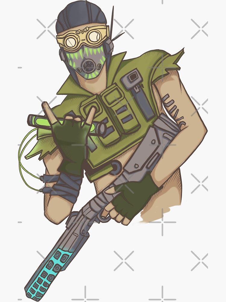 "APEX LEGENDS - Octane" Sticker for Sale by h0lera | Redbubble