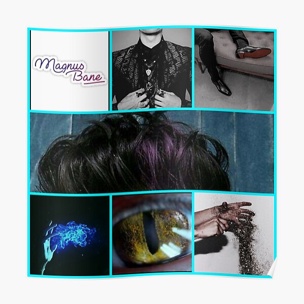 "magnus bane aesthetic " Poster for Sale by deannelise03 | Redbubble