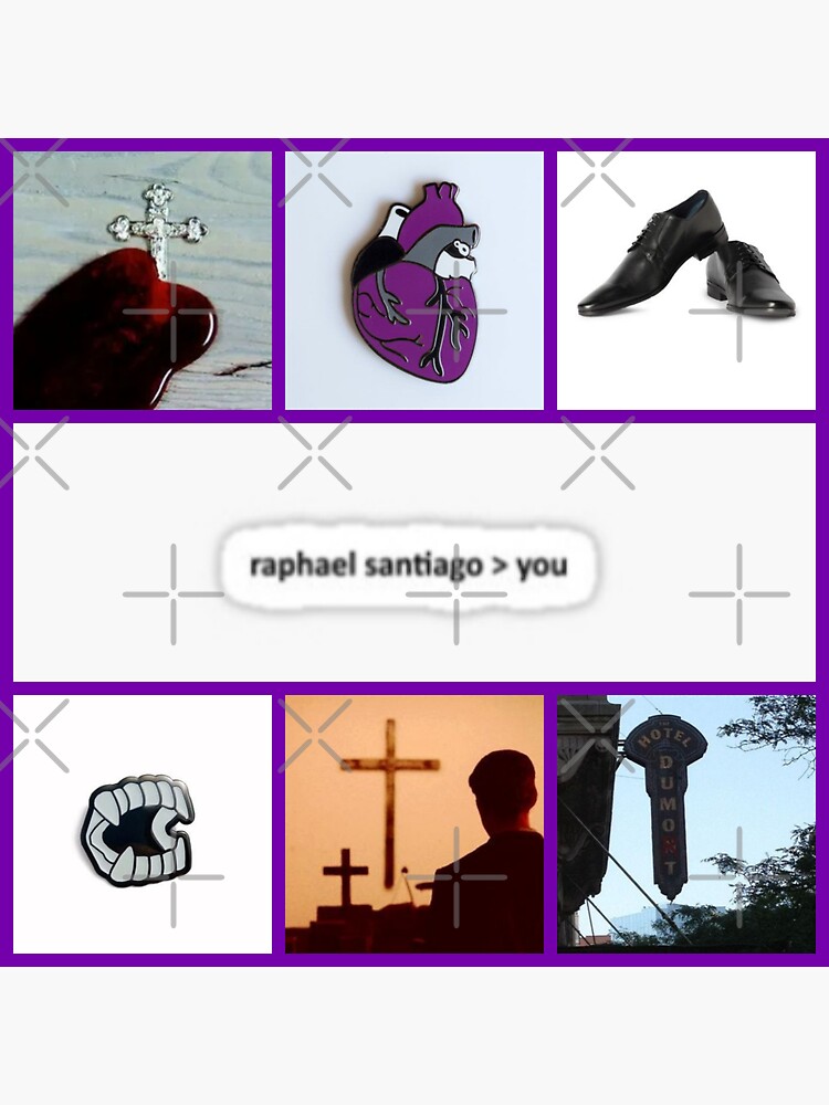 "Raphael Santiago aesthetic " Sticker for Sale by deannelise03 | Redbubble