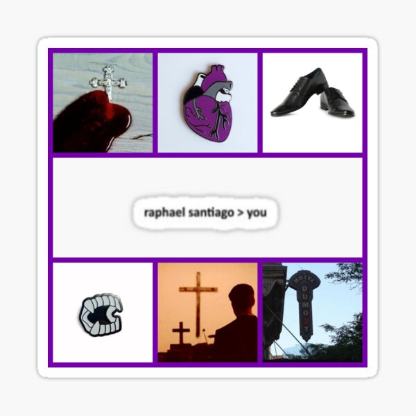 "Raphael Santiago aesthetic " Sticker for Sale by deannelise03 | Redbubble
