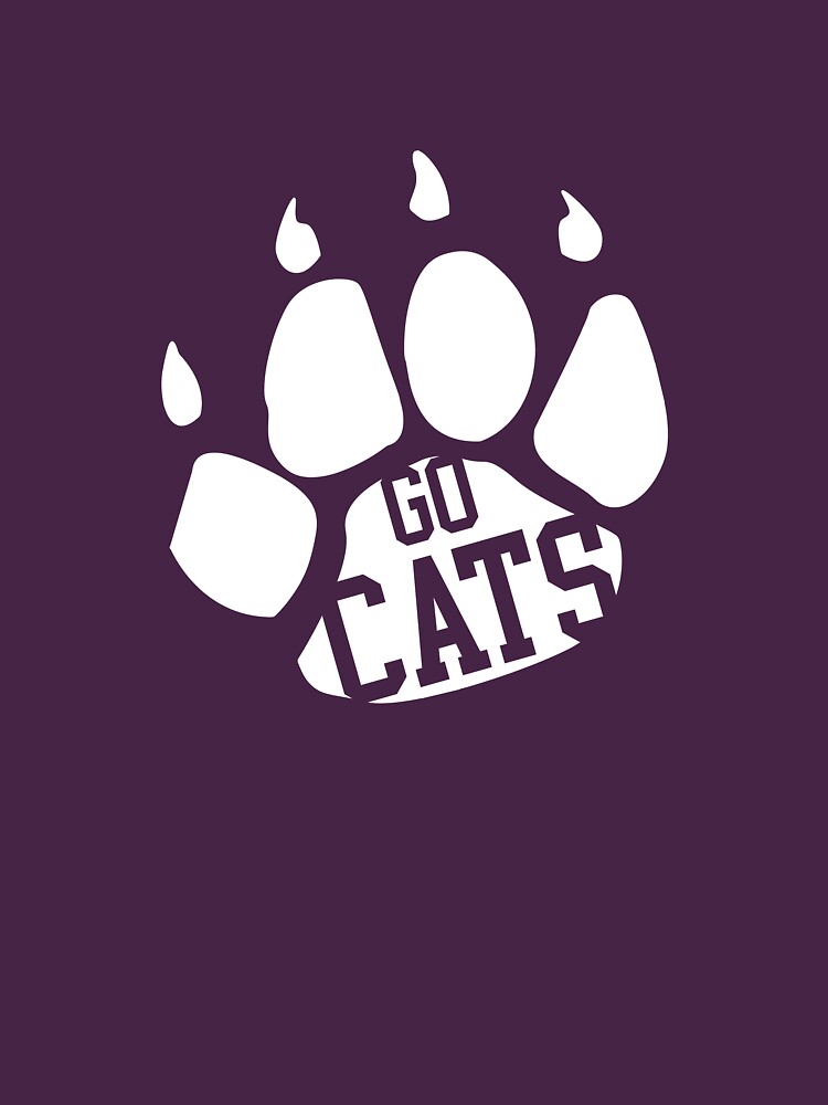 "Go Cats Paw" T-shirt by emmakumer | Redbubble