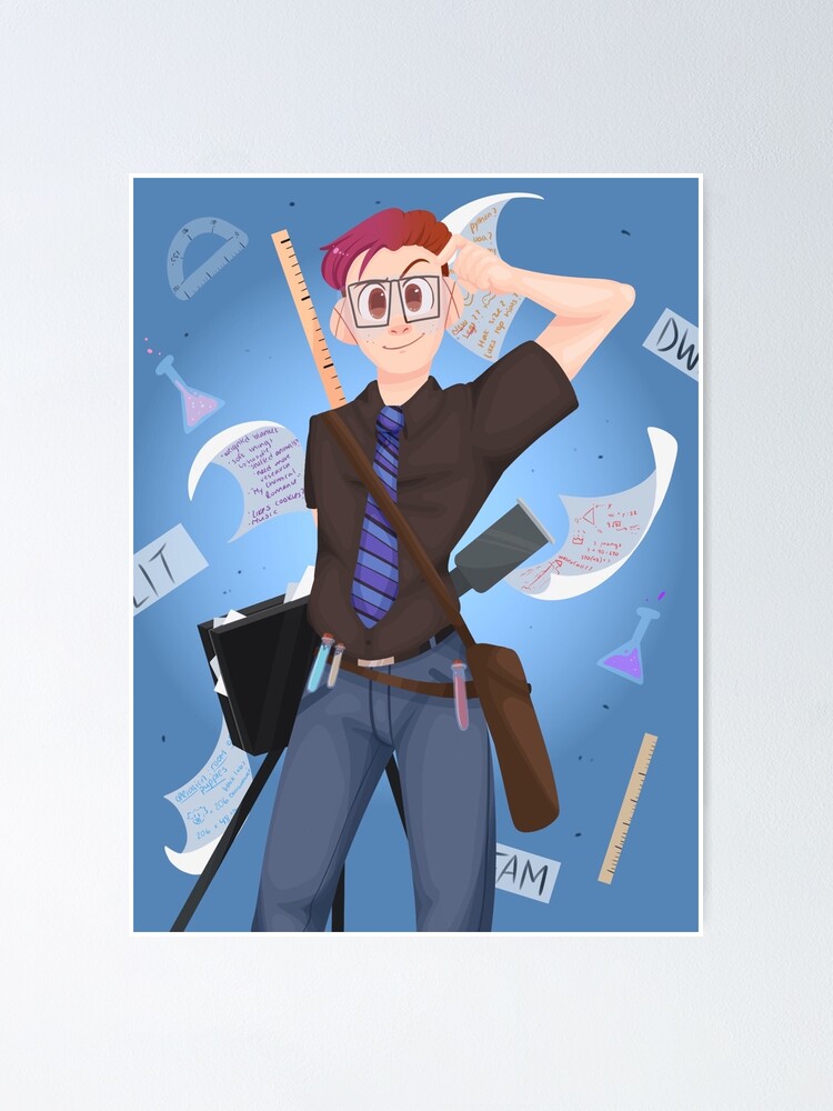 "Logan Sanders Poster " Poster by honeybee-arts | Redbubble
