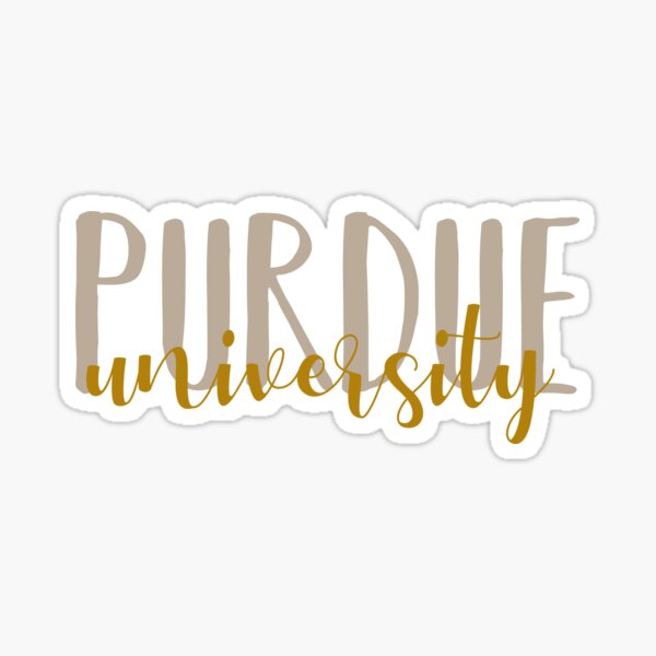 Purdue University Stickers | Redbubble