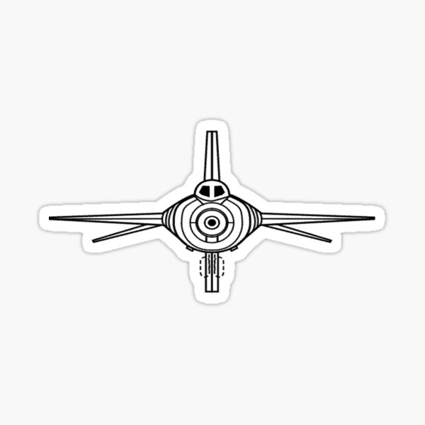 "X-15 Rocket Plane" Sticker for Sale by AeroMechanical | Redbubble