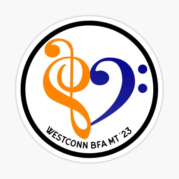 "WestConn BFA MT '23" Sticker for Sale by coryburkhart | Redbubble